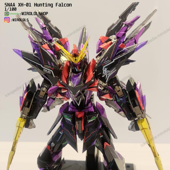 Jual Mg 1/100 SNAA XH-01 hunting falcon blitz custom repaint model kit ...