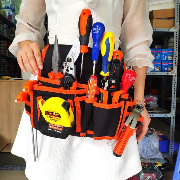 Jual Tool Bag Tas Pinggang Tas Perkakas Tas Pertukangan Kapusi Japan ...
