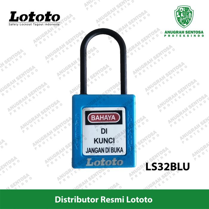 Jual Gembok Safety Lototo LS32BLU - Kota Semarang - Safety and Tools ...