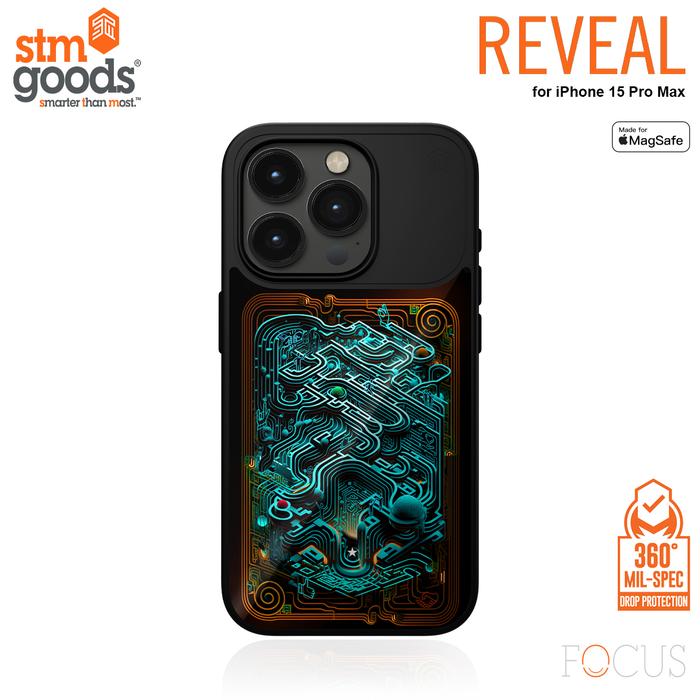 Promo Casing iPhone 15 Pro Max STM Focus Reveal Case with MagSafe ...