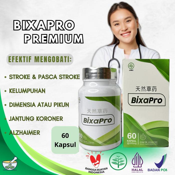 Jual Obat Stroke Herbal Modern Paling Ampuh Atasi Stroke BixaPro ...