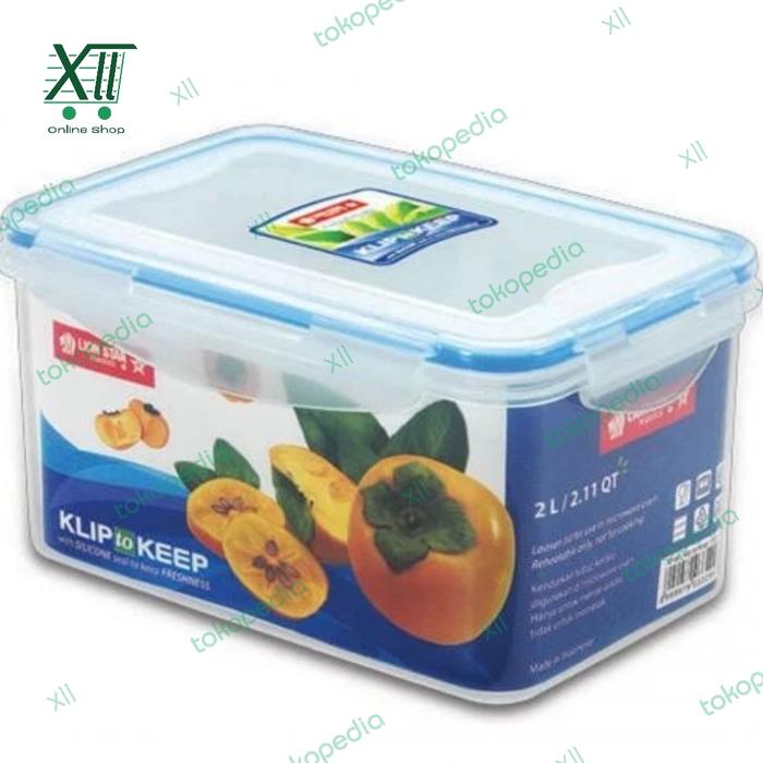 Jual LION STAR KP~68 Lock Klip To Keep Box 2Liter Toples Makanan ...
