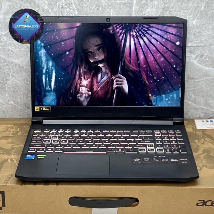 Jual Laptop Gaming Acer Nitro 11th gen Intel Core i5 Ram 8/512gb FHD ...