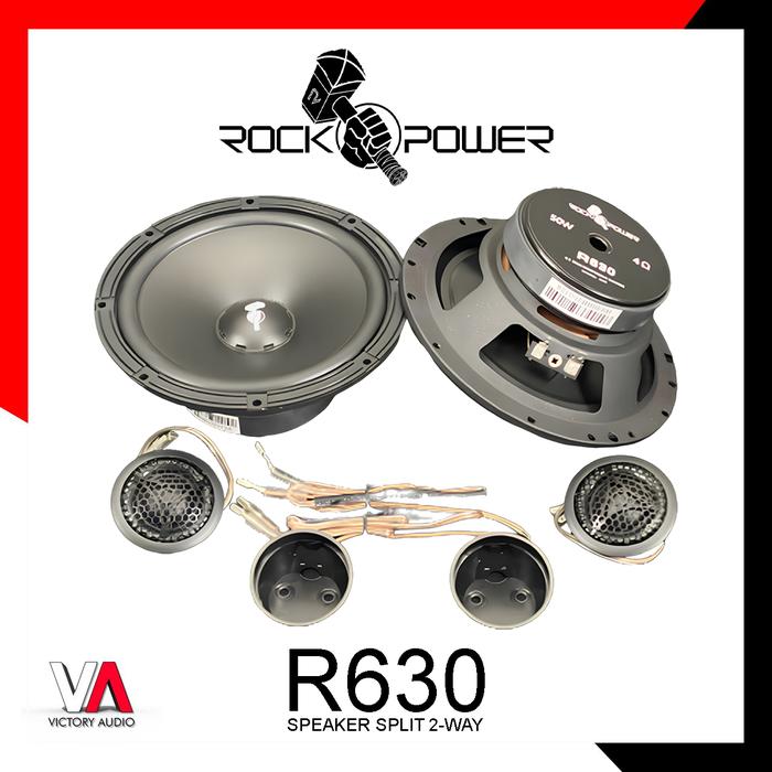 Jual Speaker Split 2-Way ROCK POWER ROCKPOWER R630 6.5" Mid Bass ...