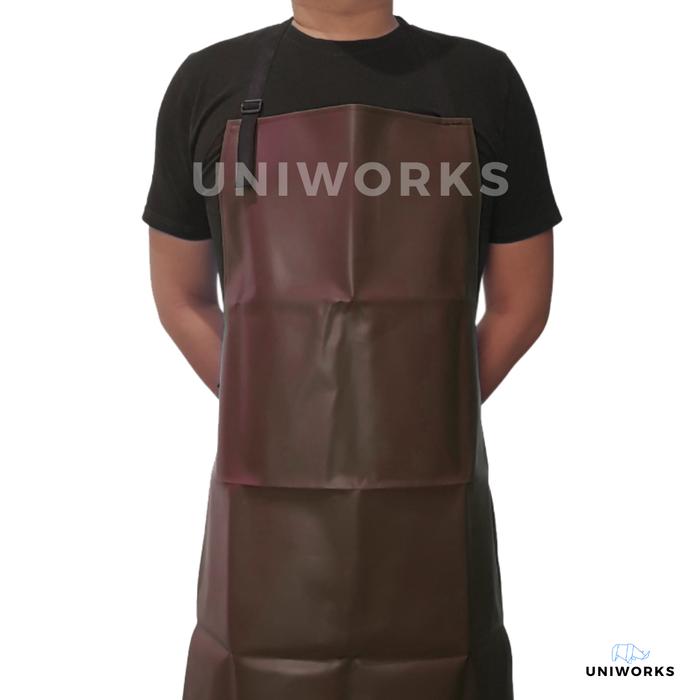 Promo Apron Waterproof Celemek Anti Air Multifungsi Bahan PVC Seri ECO ...
