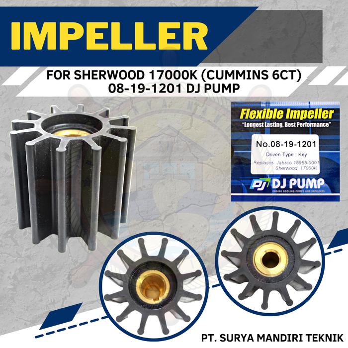 Jual IMPELLER FOR SHERWOOD 17000K CUMMINS 6CT 08-19-1201 DJ PUMP - Kota ...