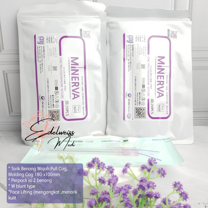Jual MINERVA TARIK BENANG WAJAH. PULL COG MOLDING COG | V FACE & SKIN ...