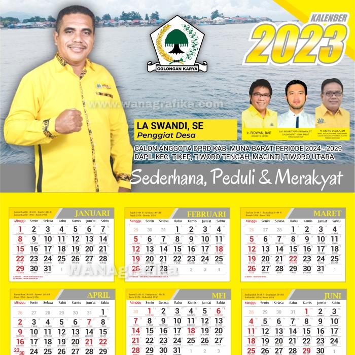 Jual cetak kalender partai 2024 custom - Kota Yogyakarta - admin ...