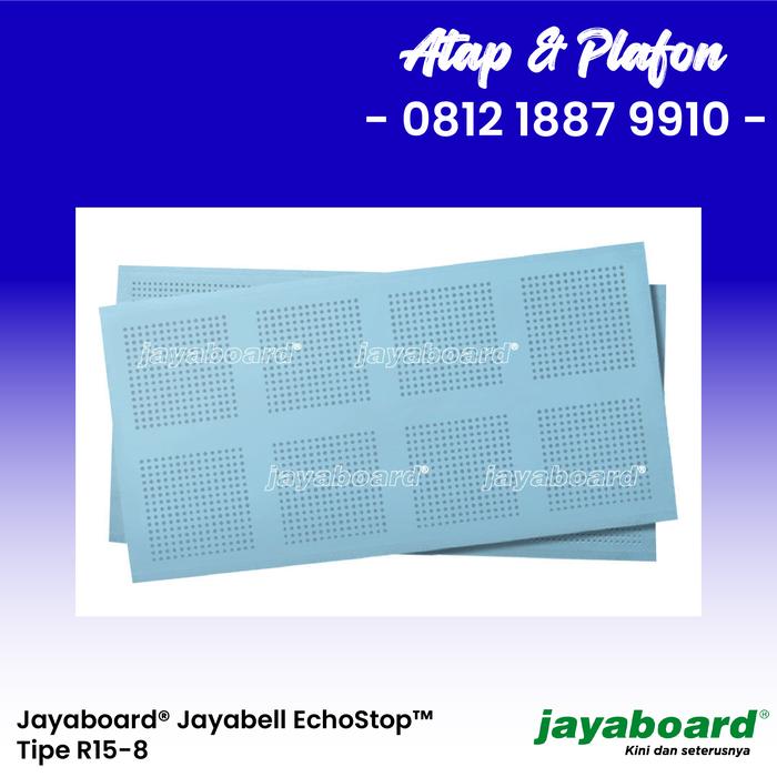Jual Papan Gipsum AKUSTIK JAYABELL ECHOSTOP R15-8 12 mm Gypsum ...