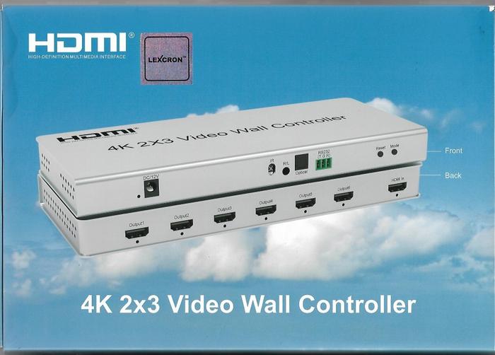 Jual Lexcron VIDEO WALL 4K 2X3 CONTROLLER - HDMI wall 2x3 4K - Jakarta Pusat - Global Link ...