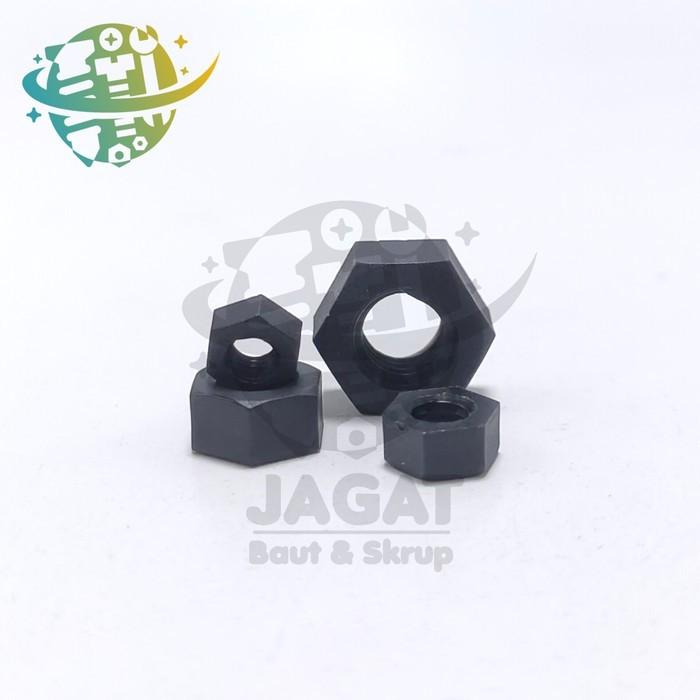 Jual Mur Nut Hexagon Nylon Mur Plastik M8 Robotik Baut Skrup Screw ...