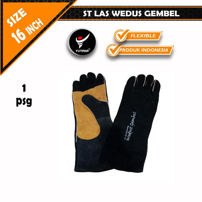 Promo Sarung Tangan Las Wedus Gembel 16 Inch Tebal - Kab. Bekasi ...
