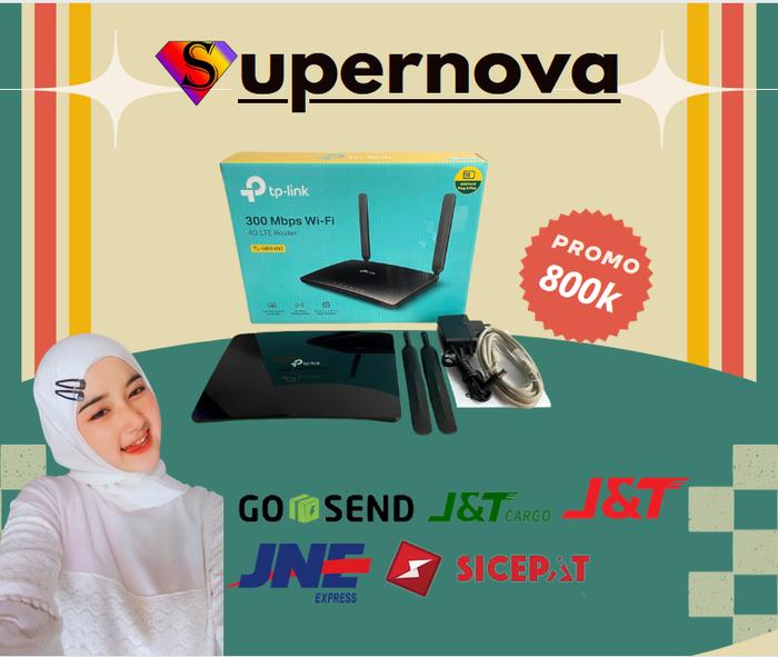 Jual Tp-link 4G LTE Router TL-MR6400 - Jakarta Pusat - Supernova ...
