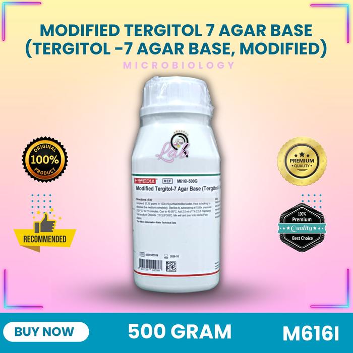 Jual Tergitol-7 Agar Base, Modified - Media Mikrobiologi, 500 Gram - Kab. Bogor - Analyst Lab ...