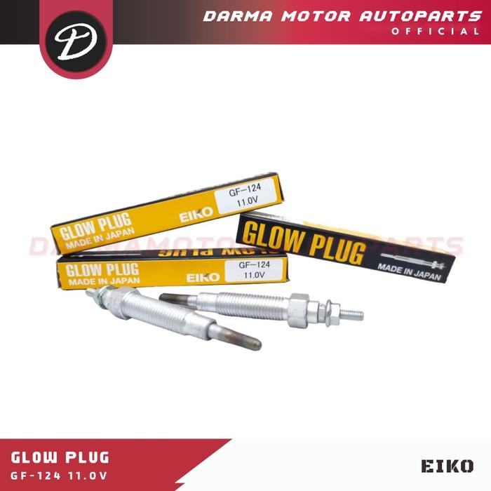 Jual Glow Plug Busi Pemanas GF-124 11 Volt MItsubishi Kuda Diesel Eiko ...