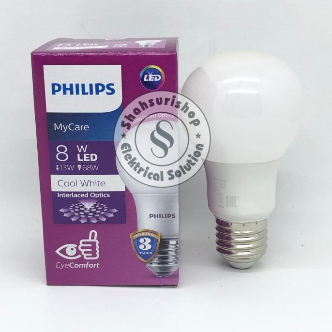 Jual ready LAMPU LED PHILIPS 8W 8 W WATT 4000K NEUTRAL COOL WHITE - Kab ...