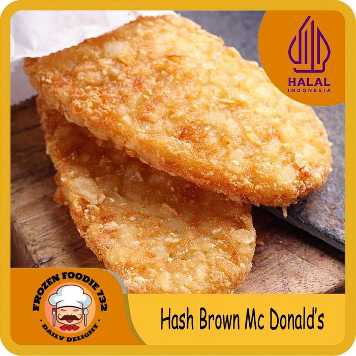Jual Kentang Hash Brown Mc Donald's 1kg / Kentang Parut Oval ...