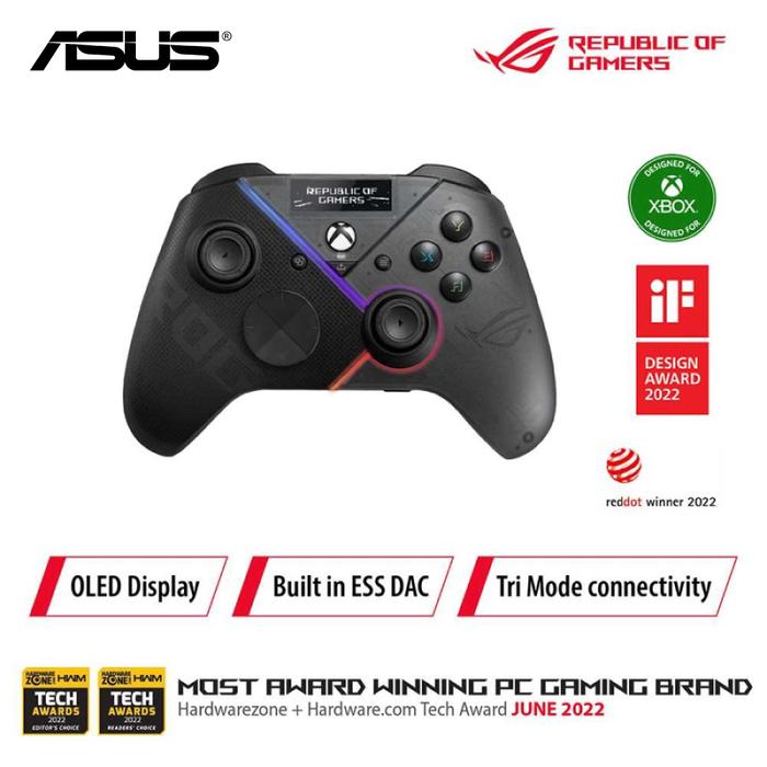 Promo ASUS ROG Raikiri Pro | joystick controller with OLED Display ...