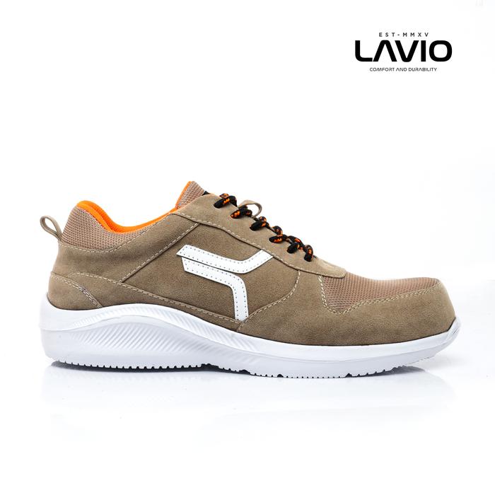 Jual Sepatu Safety Sport Lavio Micro Keren Ujung Besi Ringan Original ...