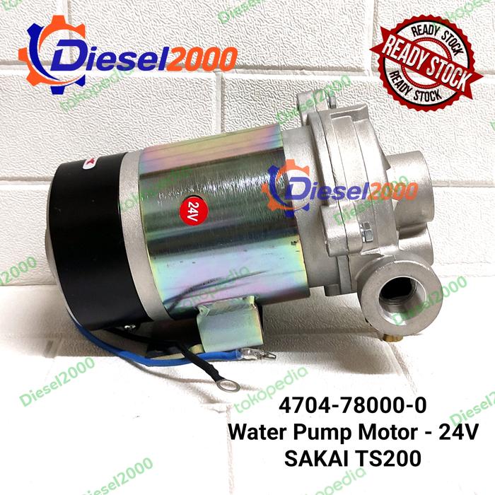 Jual WATER PUMP MOTOR POMPA AIR SAKAI TS200 24V 4704-78000-0 IMPORT ...