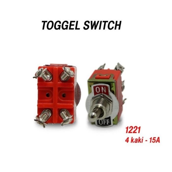 Jual Toggle Switch 4 Kaki 15A ON-OFF - Jakarta Barat - Tang Electric ...
