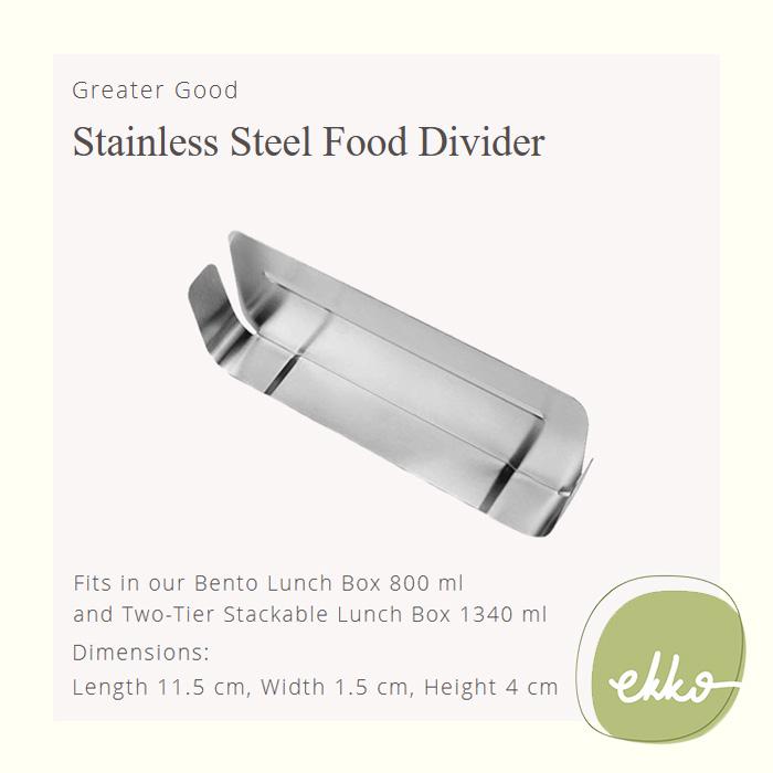 Jual Greater Good - Stainless Steel Food Divider (Sekat Lunch Box ...