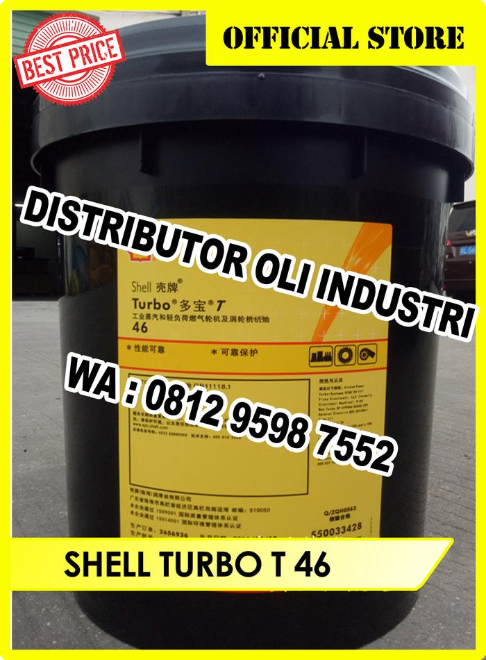 Jual SHELL TURBO T 46 ( Turbin dan Compressor Oil ) - Kota Tangerang ...