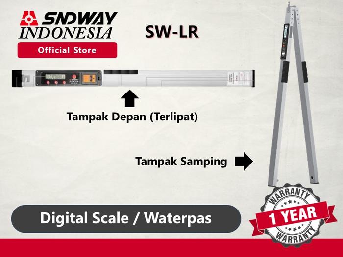 Promo SNDWAY Digital Scale Penggaris Waterpas Kemiringan Layar SW-LR Cicil 0% 3x - Jakarta ...