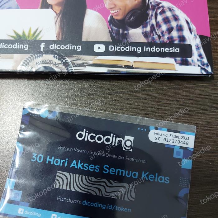 Jual TOKEN BELAJAR 1 BULAN DICODING MURAH, ASLI, BISA NEGO - Kab ...