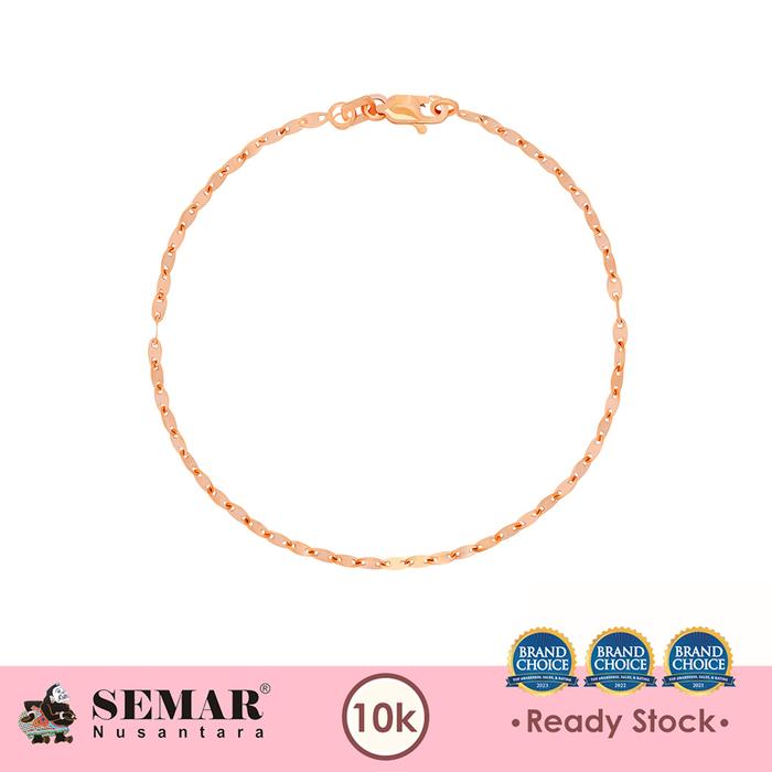 Promo Gelang Emas Neona Polos Gold 10K Semar Nusantara Cicil 0% 3x ...