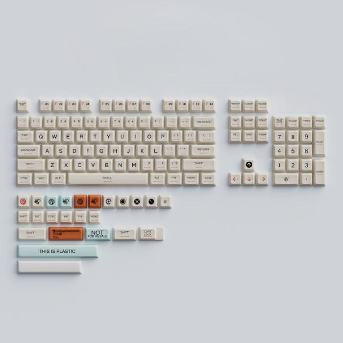 Jual Keycaps This Is Plastic PBT Dye Sub 128 Keys XDA Profile - Kota ...