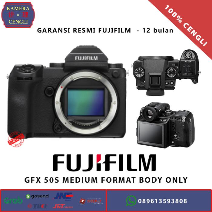 Jual Fujifilm GFX 50S Medium Format Body Only GFX50S GFX 50 S ORI RESMI - Jakarta Pusat ...