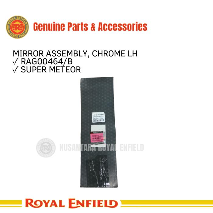 Jual ORIGINAL SPAREPART ROYAL ENFIELD MIRROR ASSEMBLY,CHROME - SUPER ...