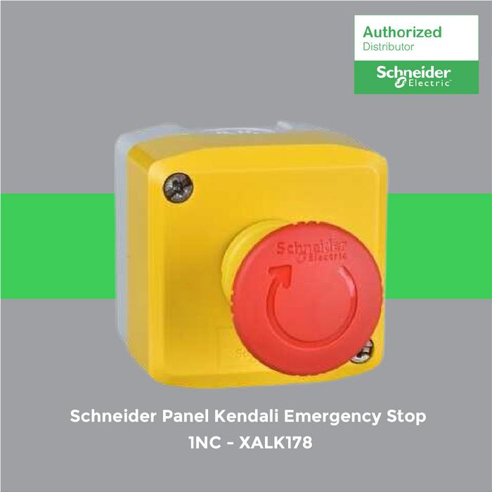 Promo Schneider Panel Kendali Emergency Stop Yellow Station 1NC ...