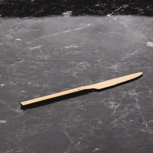 Jual Rustic Gold Table Knife / Pisau Makan / Pisau Resto / Pisau Dinner ...