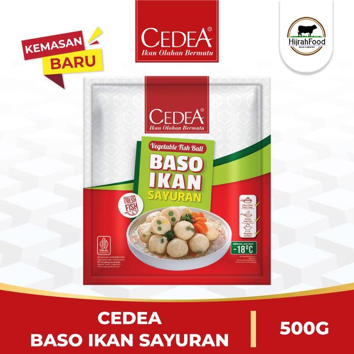 Jual CEDEA Baso Ikan Isi Sayuran | Vegetable / Veggie Fish Ball - 500 ...