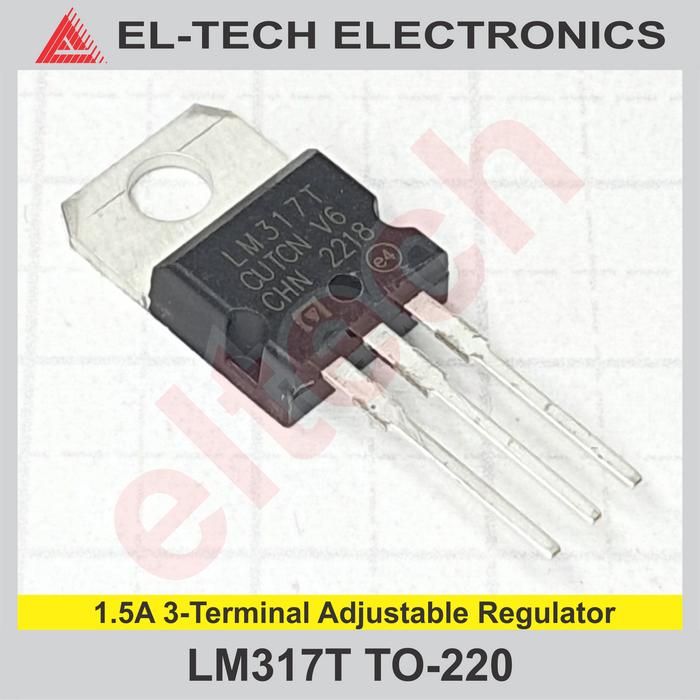 Jual LM317 LM317T LM 317 317T TO-220 Adjustable Positive Voltage Regulator - Kota Surabaya ...