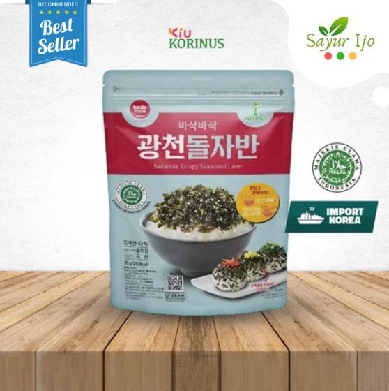 Promo Korinus Badamoa Crispy Seasoned Laver Original 35 Gram Rumput ...
