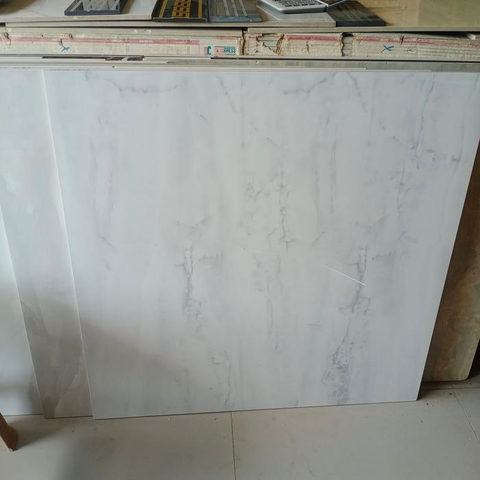 Jual Granite 80x80 Indogress Motif Marmer White Losa Lantai/Dinding ...
