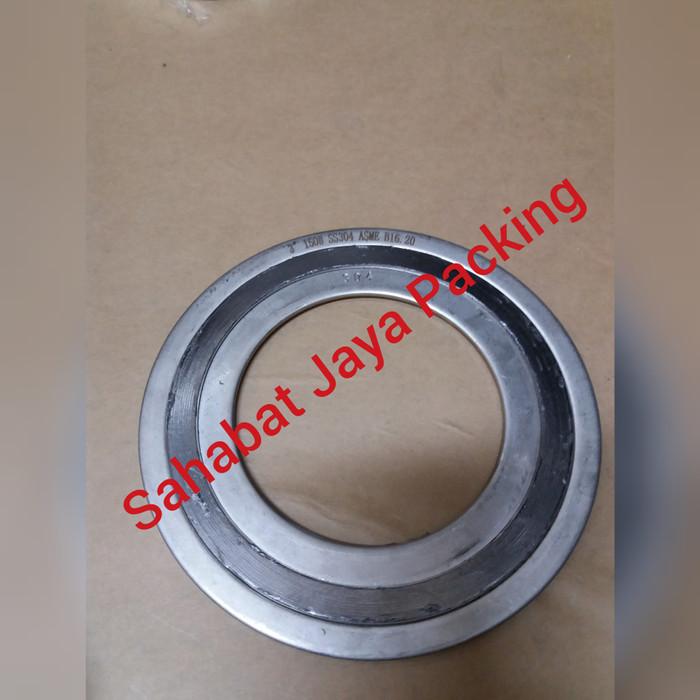 Jual Spiral Wound Gasket 3/4" #300 IOR - SWG SS 304 - Jakarta Barat ...