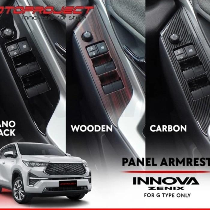 Jual Panel armrest Innova Zenix Tipe G Piano Black Otoproject - Jakarta ...