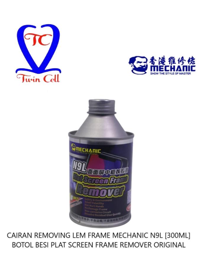 Jual CAIRAN REMOVING LEM FRAME MECHANIC N9L (300ML) BOTOL BESI PLAT ...