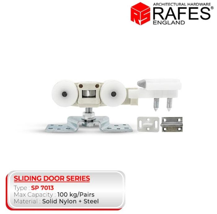 Jual Roda Rel Sliding RAFES Nilon + Steel 100 KG - Jakarta Pusat ...