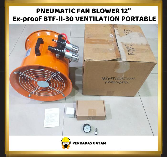 Jual PNEUMATIC FAN BLOWER 12" Ex-proof BTF-II-30 VENTILATION PORTABLE ...
