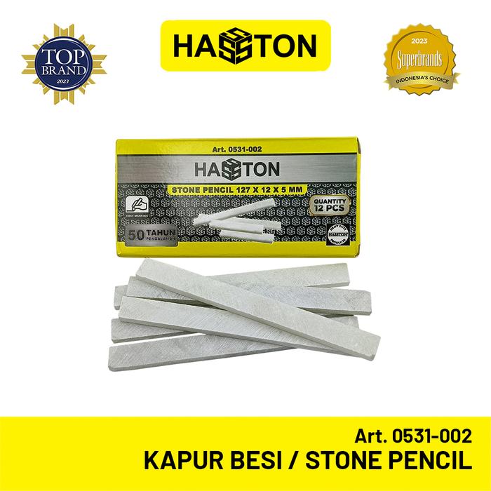 Jual Hasston Kapur Besi / Pensil Tulis Besi / Stone Pencil (0531-002 ...