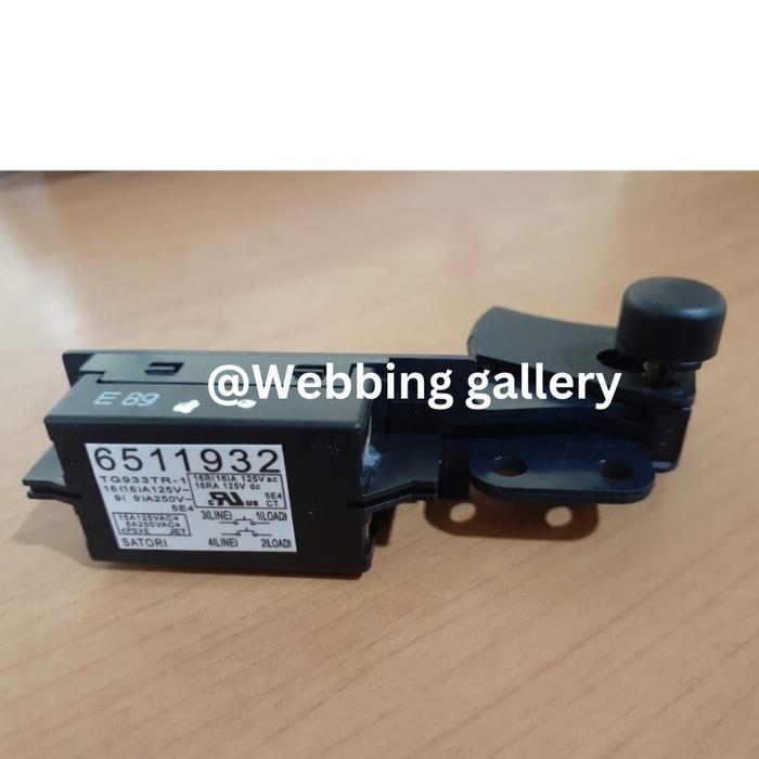 Jual 651193-2 Switch On Makita Genuine part for GA5020 - Jakarta Pusat ...