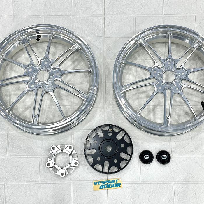 Jual Velg mk factory drag original vespa matic ring 12 - Gold - Kota ...