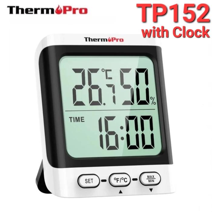 Jual THERMOPRO TP152 Hygrometer Thermometer Indoor Humidity Monitor ...