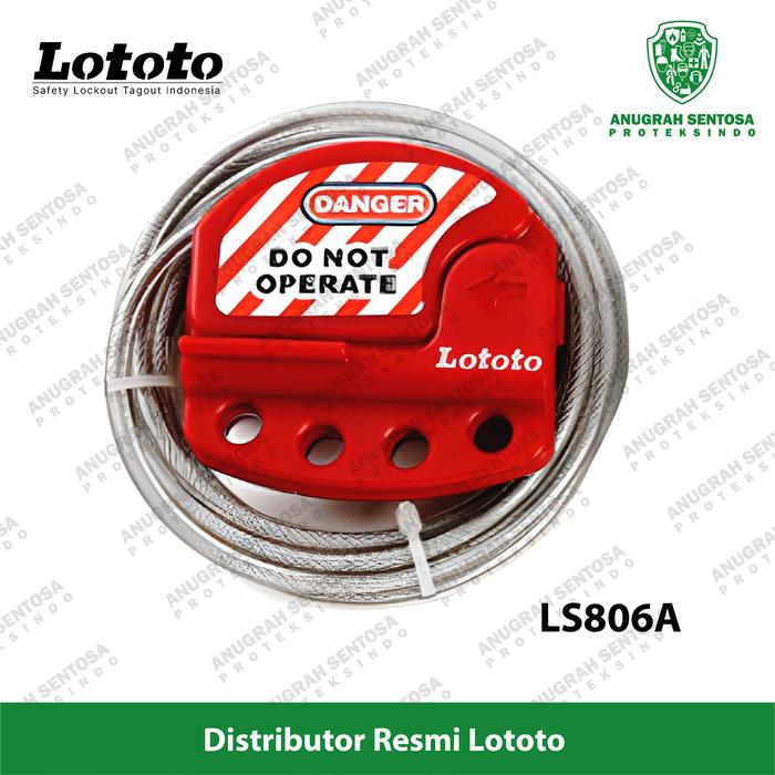 Jual LOTOTO LS806A Safety Loto Universal Adjustable Logout Tagout ...