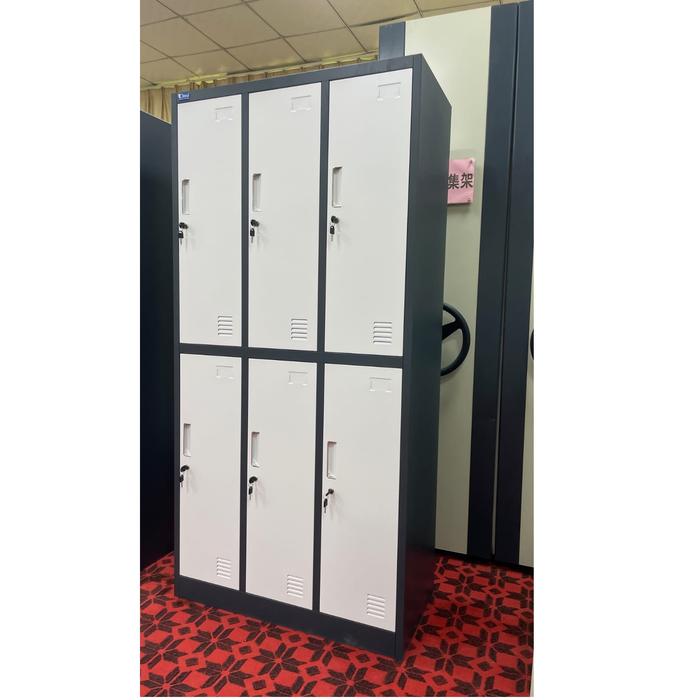 Jual Loker locker kantor sekolah mall kampus file dokumen besi 6 pintu ...